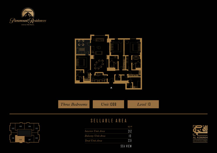 Paramount Residence Doha, The Pearl